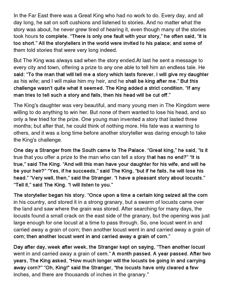 The Endless Tale | PDF | Storytelling