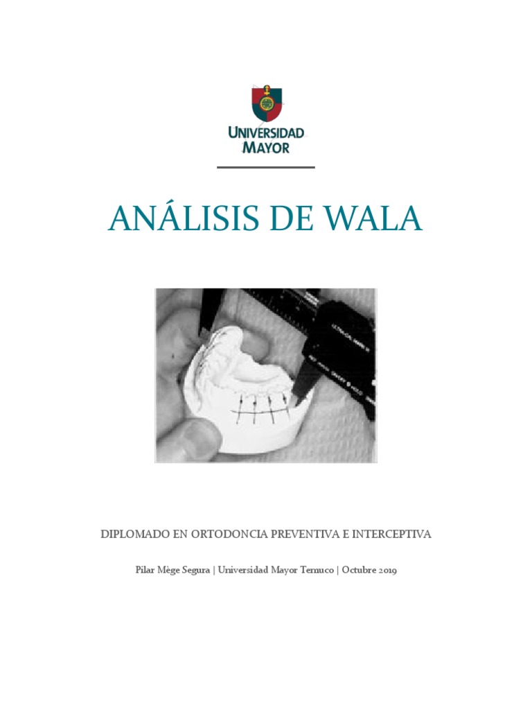 Análisis de Wala | PDF | Odontología | Ortodoncia