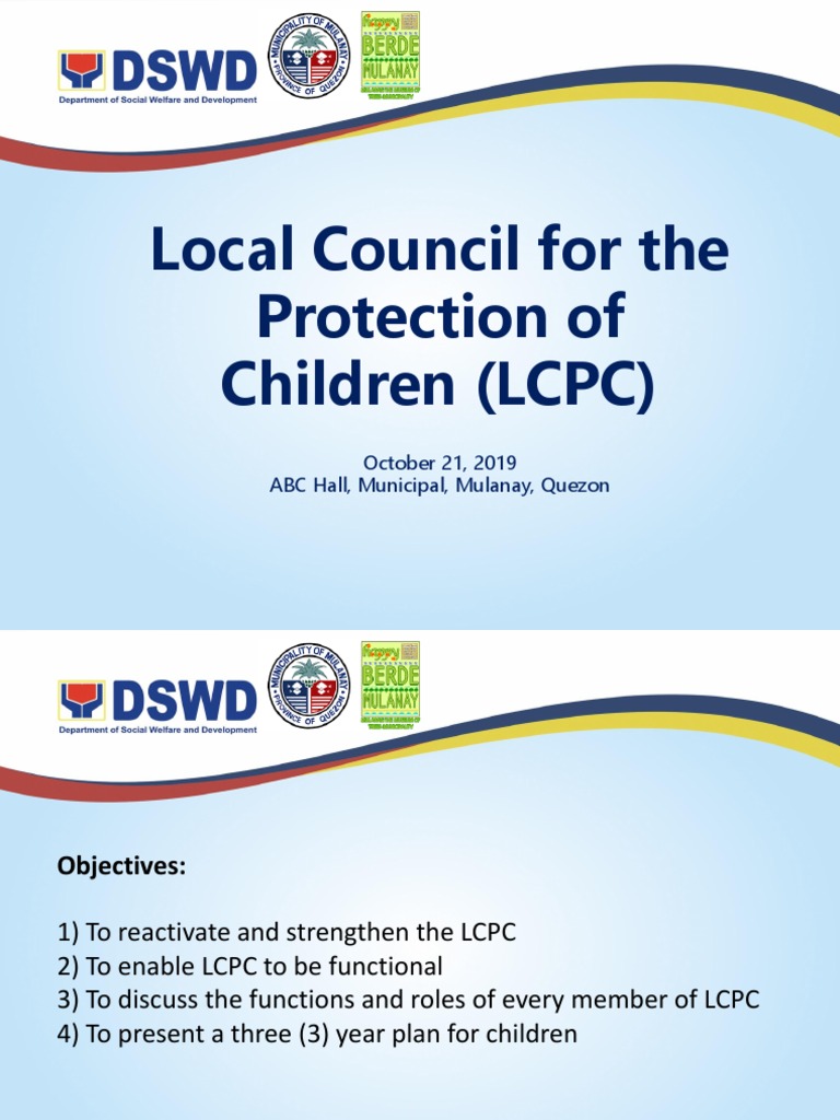 LCPC | PDF | Best Interests | Children's Rights