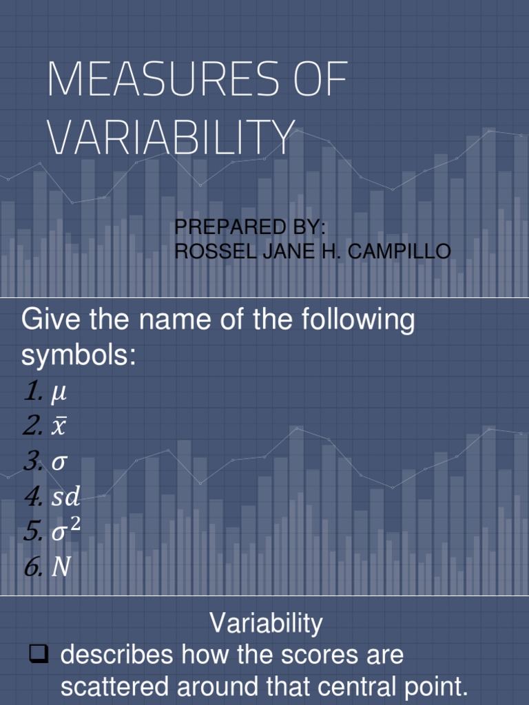 Measures of Variabilty | PDF | Standard Deviation | Data Analysis
