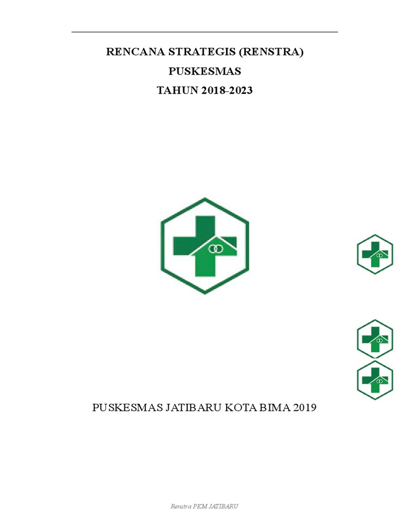 Ranwal Renstra 2018-2023 PKM Jatibaru | PDF