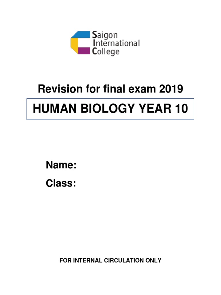 Human biology exam revision | PDF | Digestion | Human Digestive System