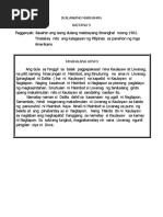 Tanikalang Ginto | PDF