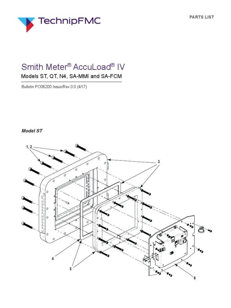 ACCULOAD IV Lista Partes | PDF | Computação e Tecnologia da Informação