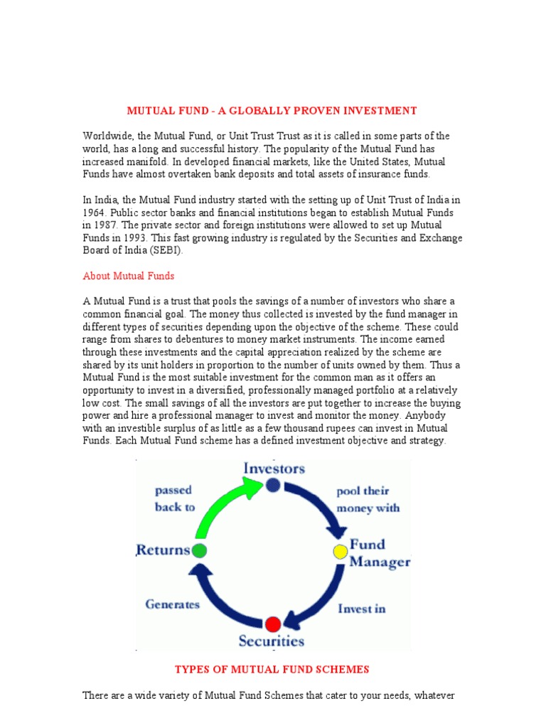 Understanding Mutual Funds: A Guide | PDF | Mutual Funds | Investing