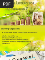 FINANCIAL-LITERACY Power Point Presentation | PDF | Financial Literacy ...