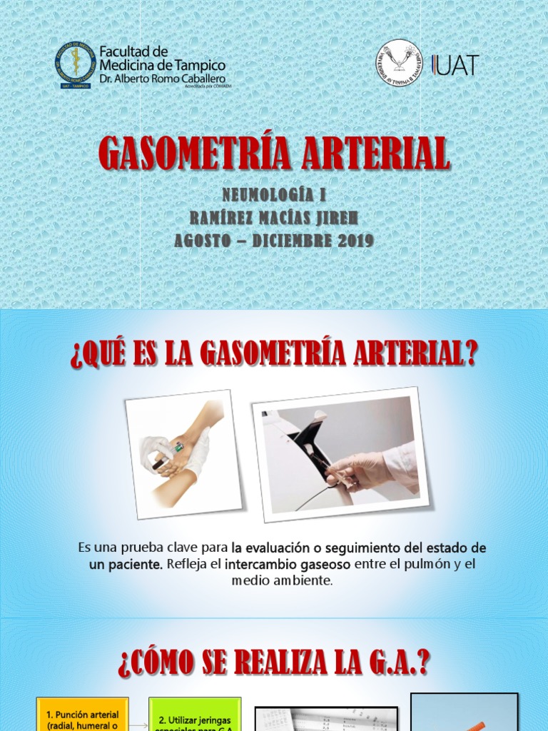 Interpretación integral de la gasometría arterial: Una guía paso a paso ...