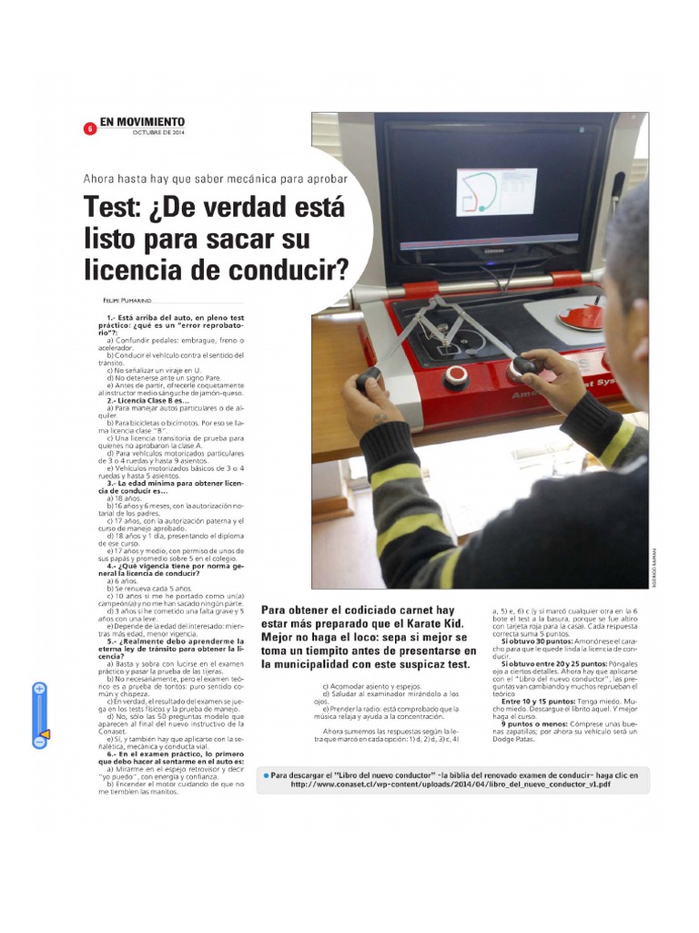 Test Automovil | PDF