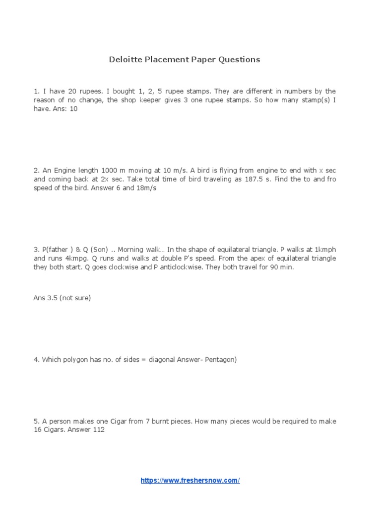 Deloitte pp1 | PDF | Geometric Shapes | Geometry