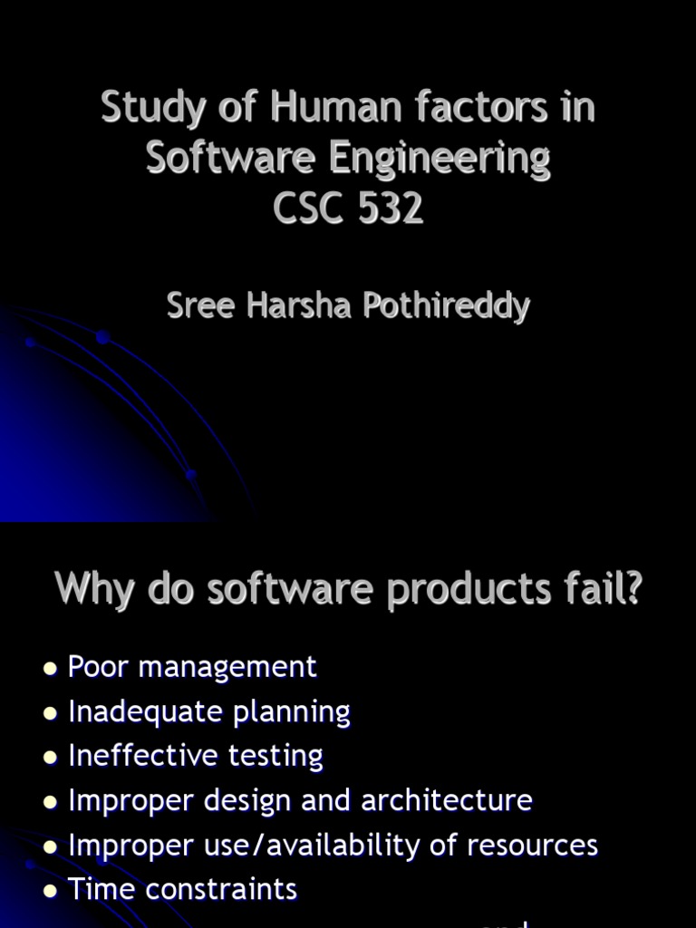 The Importance of Human Factors in Software Engineering: Understanding ...