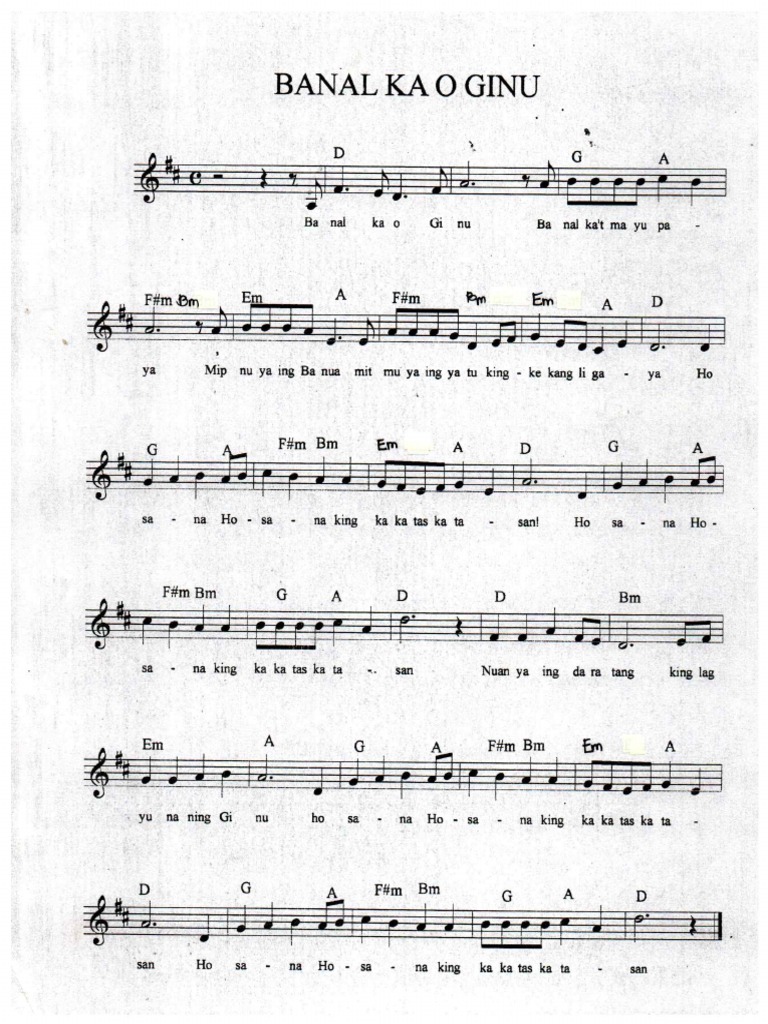 Banal Ka O Ginu | PDF