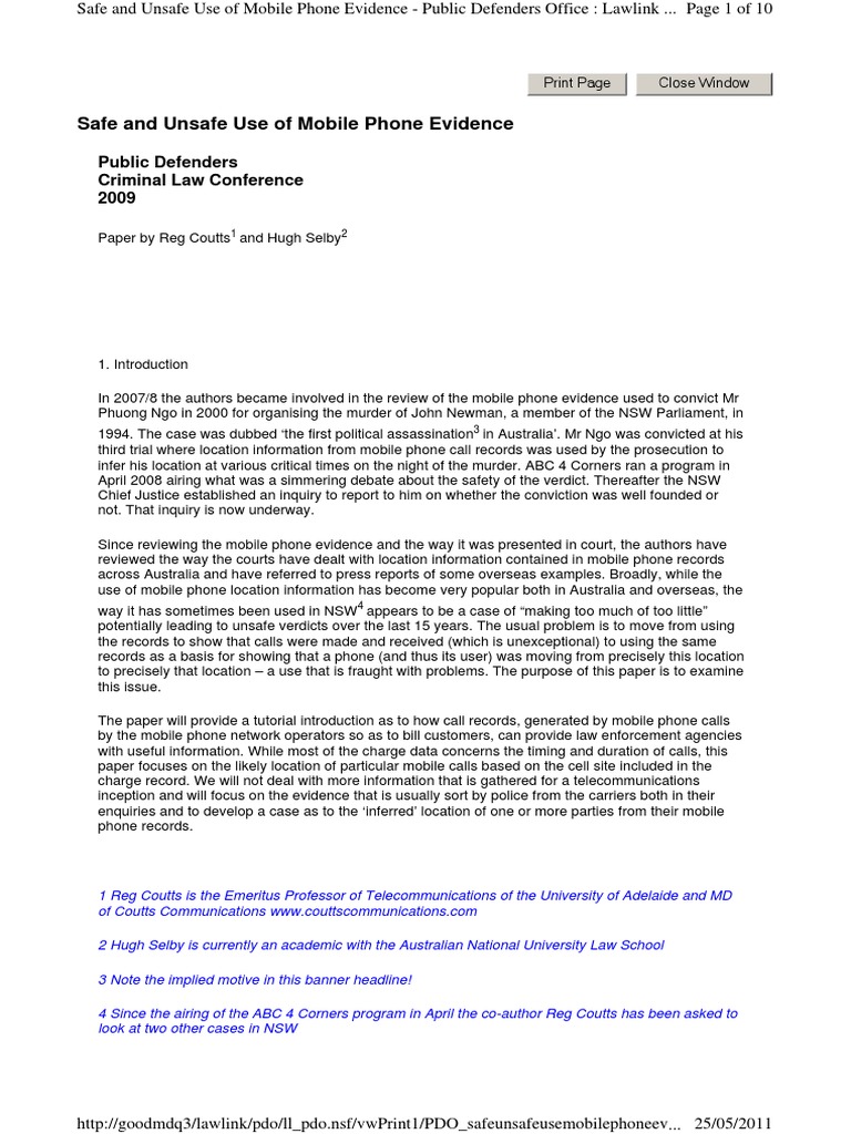 Safe Unsafe Mobile Phones | PDF | Cellular Network | Telephone Call