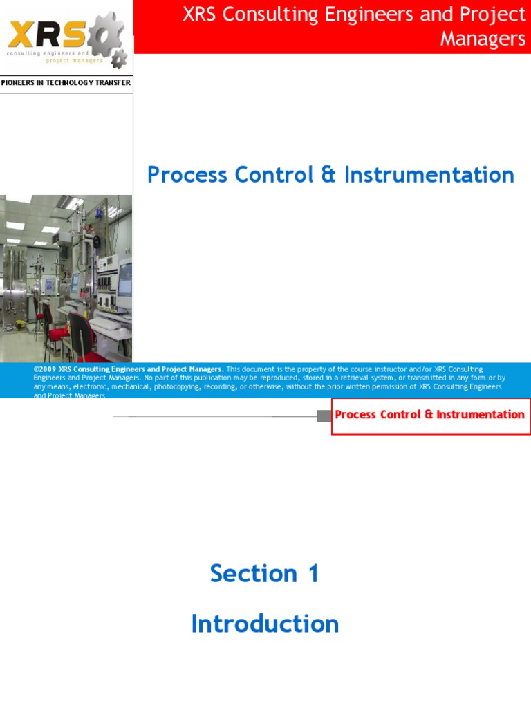 PID Instr Sec 01 Introduction To Process Control | Download Free PDF | Process Control | Control ...