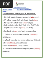 Grade 3 Logical Reasoning: Choose Correct Answer(s) From The Given ...