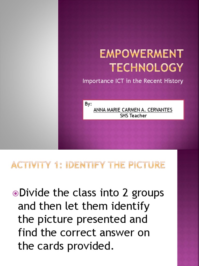 Empowerment Technology (COT 3) | PDF | Philippines | Public Sphere