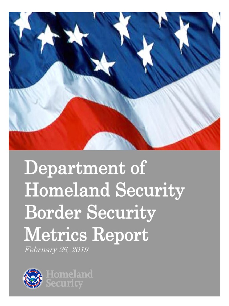 Ndaa Border Metrics Report Fy 2018-0-0 | PDF | United States Department ...