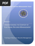 Theories and Principles of Records Management: Chapter Overview | PDF ...