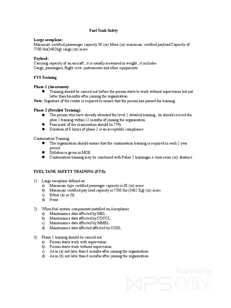 Fuel Tank Safety | PDF | Aviation | Nature
