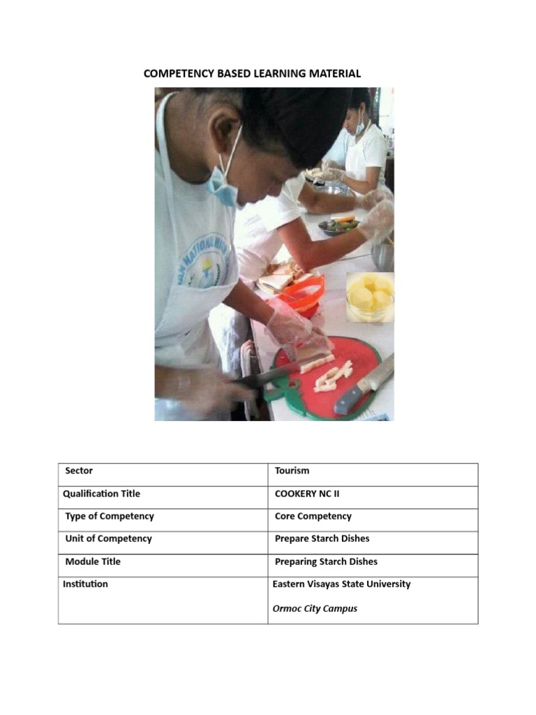 Competency Based Learning Material: Ormoc City Campus | PDF
