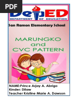 Marungko & CVC Pattern | PDF