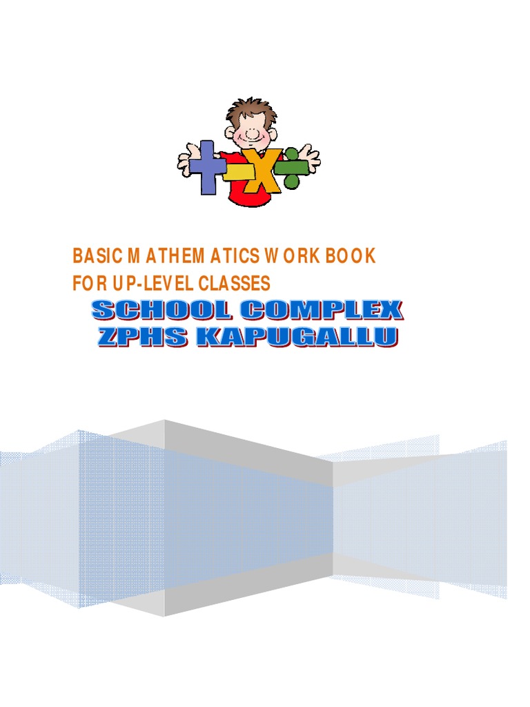 Basic Maths Workbook PDF | PDF | Fraction (Mathematics) | Division ...