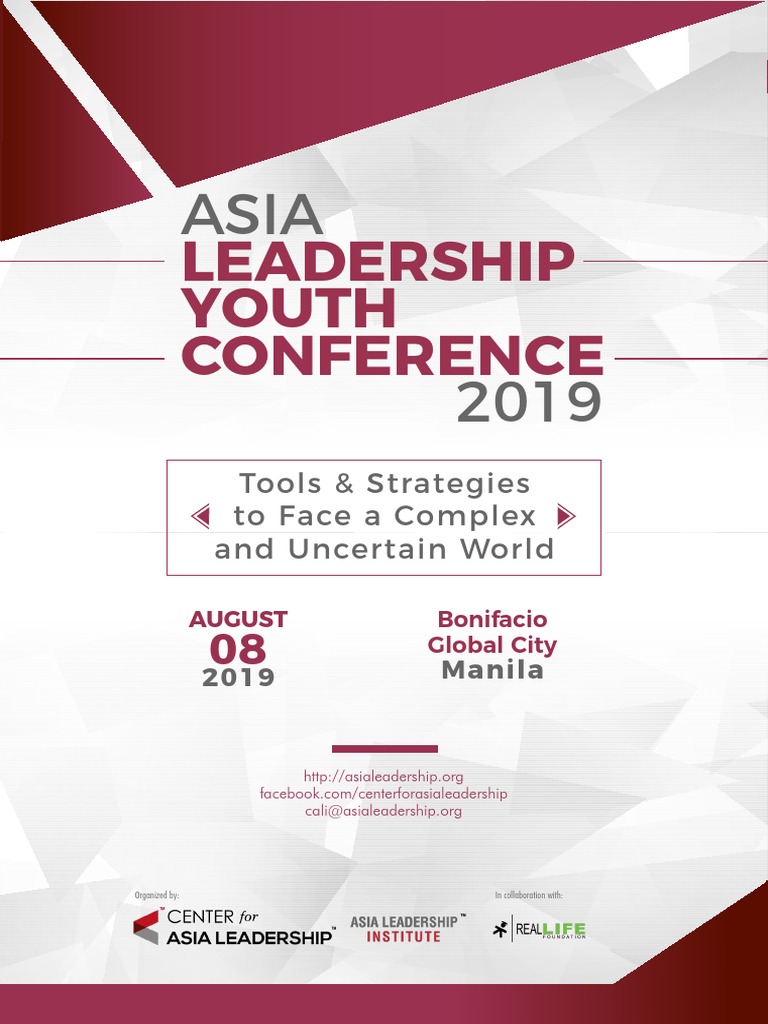 Asia Leadership Youth Conference E Booklet | PDF | Negotiation ...