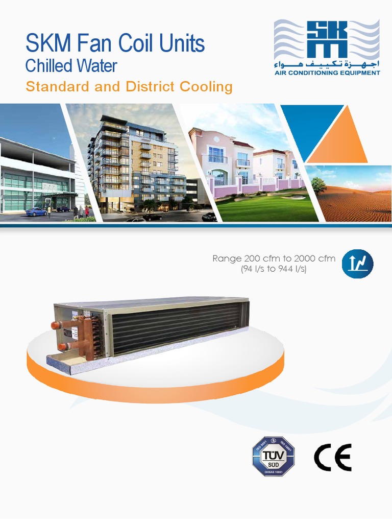 SKM Fan Coil Units PDF | PDF | Hvac | Thermostat