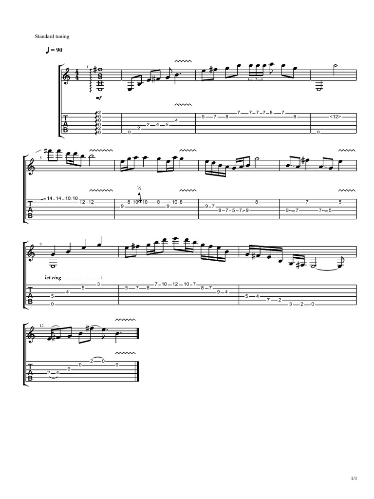 Intro Guitar | PDF