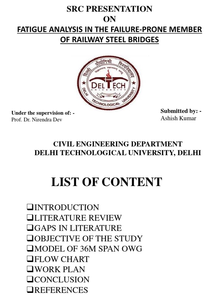 Fatigue Analysis of Railways Steel Bridges | PDF | Fatigue (Material ...