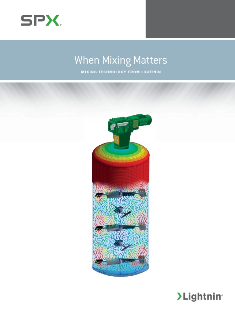 When Mixing Matters | PDF | Computational Fluid Dynamics | Fluid Dynamics