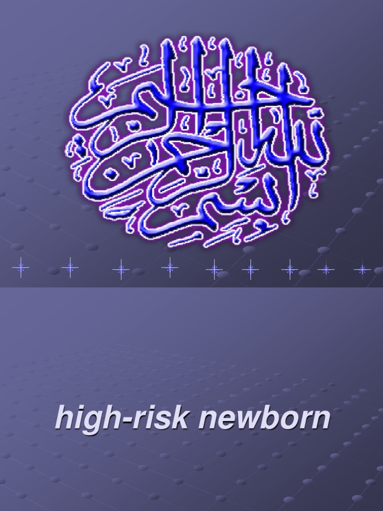 High Risk Newborn and Family | PDF | Low Birth Weight | Fetus