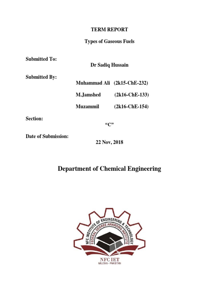 Types of Gaseous Fuels: An Analysis of Natural Gas, Producer Gas, LPG ...