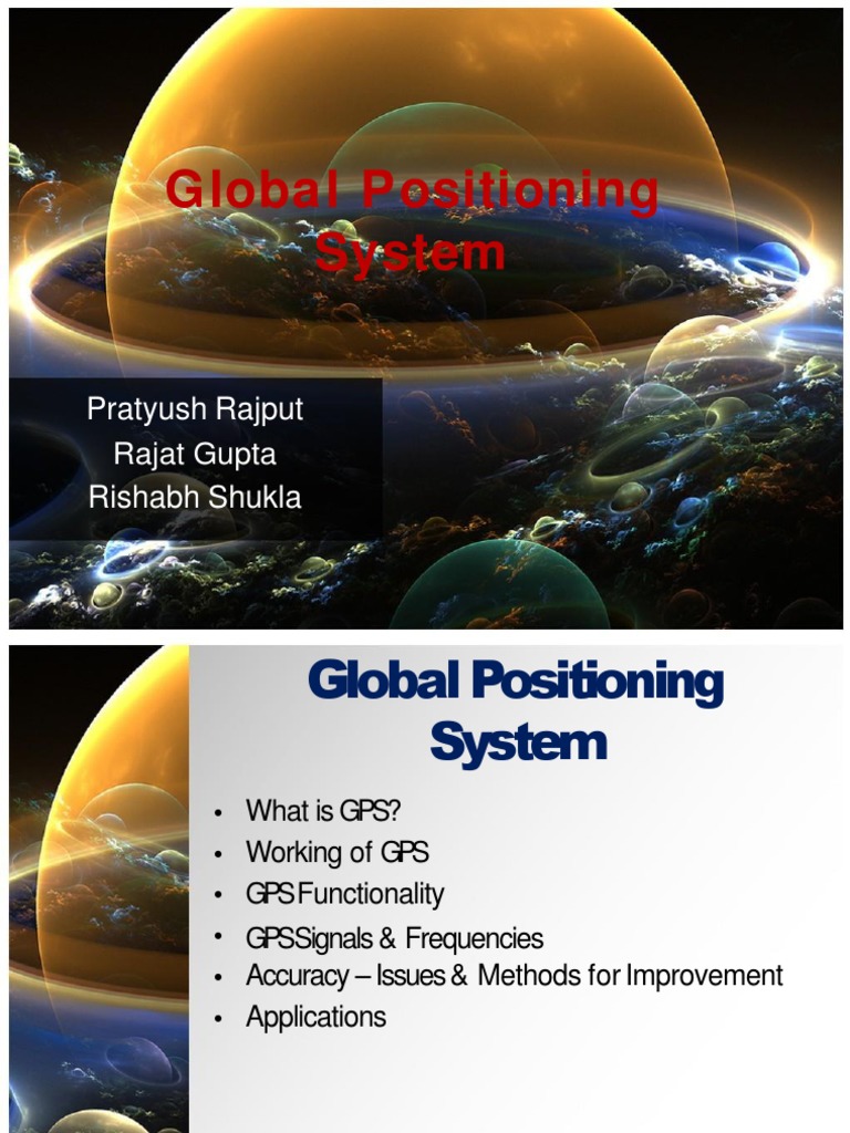 Global Positioning Systems | Download Free PDF | Global Positioning System | Satellite