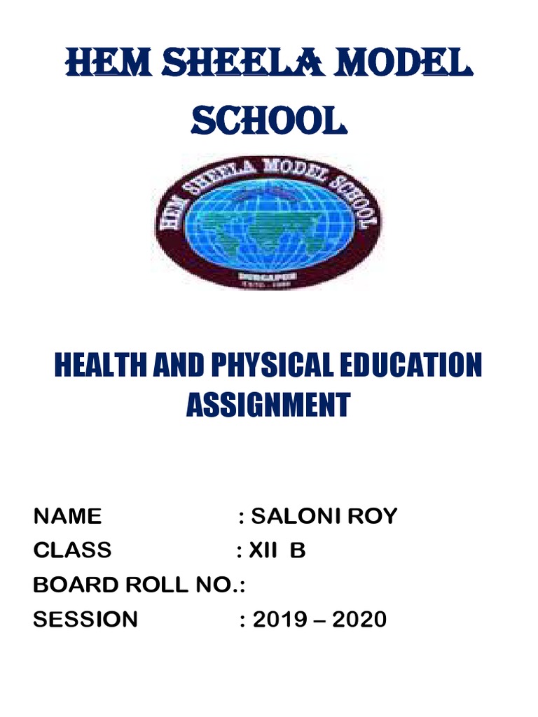 Physical Education Project | PDF | Back Pain | Hypertension