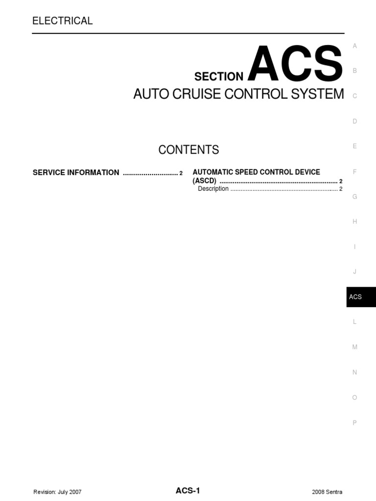 Acs PDF | Download Free PDF | Vehicle Technology | Automotive Technologies