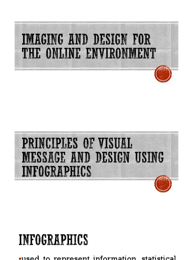 Principles of Visual Message and Design Using Infographics | PDF