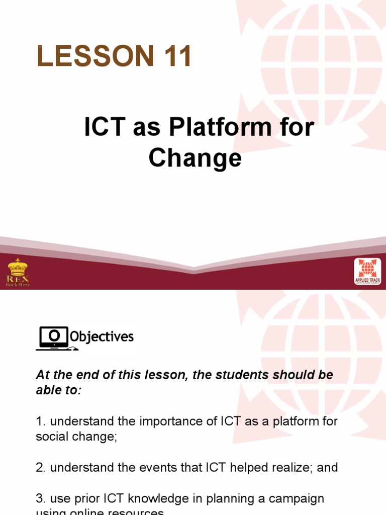 ICT as a Catalyst for Social Change | PDF