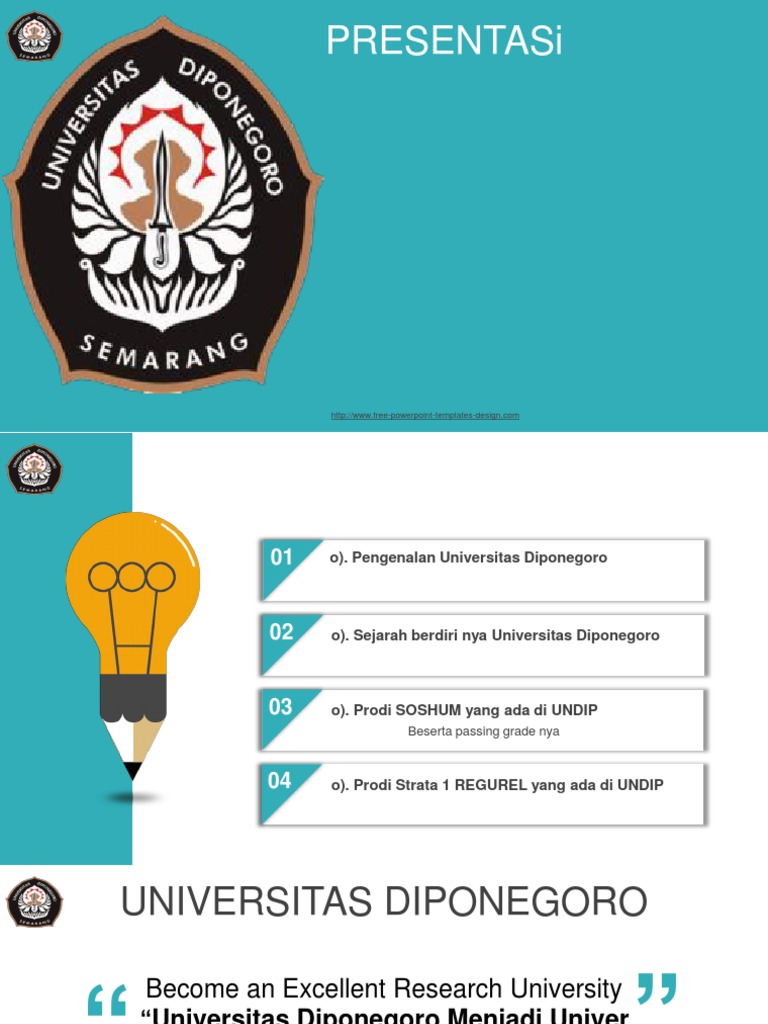 Profil Universitas Diponegoro Semarang | PDF