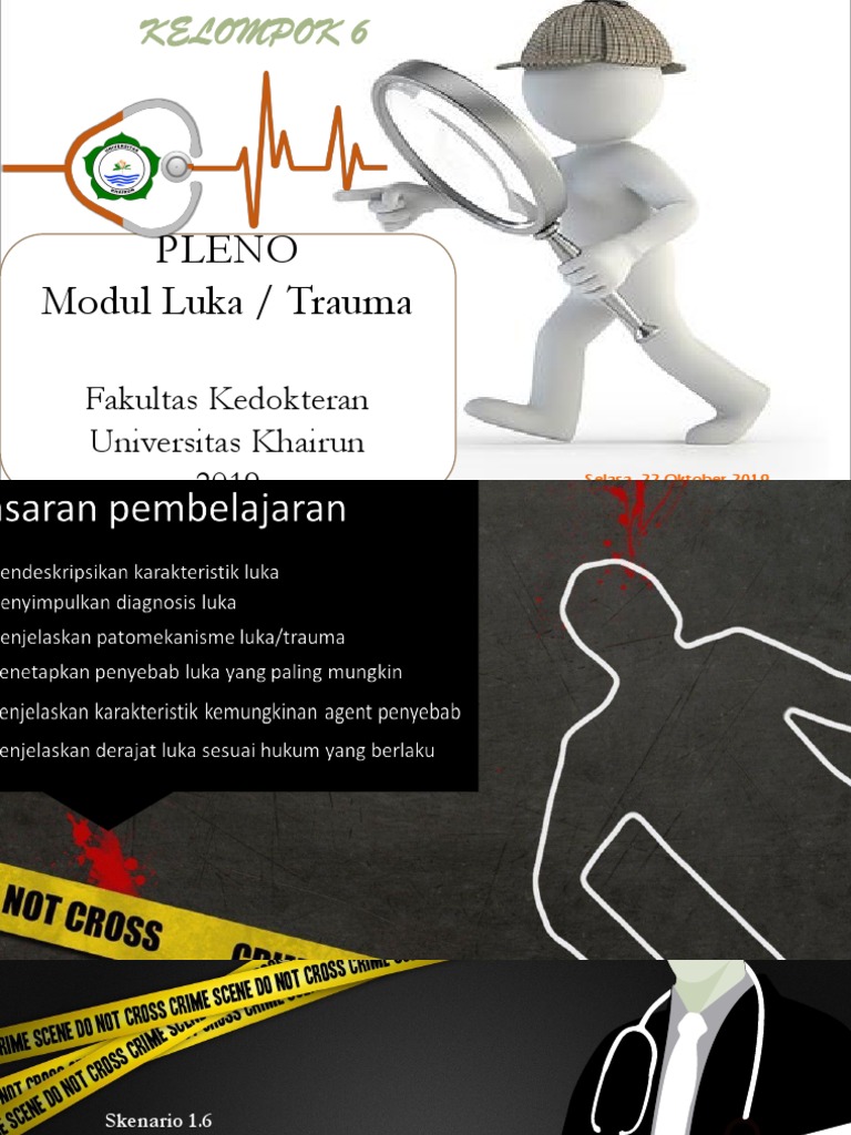 Luka Tertutup Akibat Jatuh Motor | PDF
