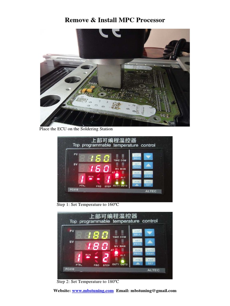 Remove & Install MPC Processor | PDF | Home & Garden