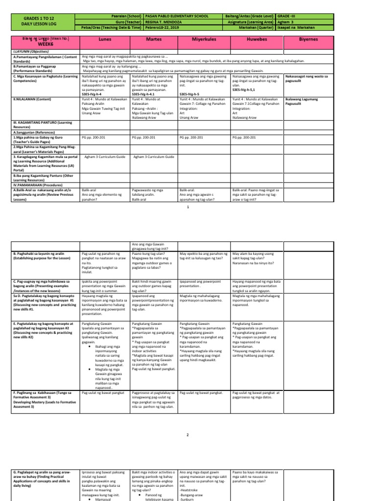 Science w6 q4 | PDF