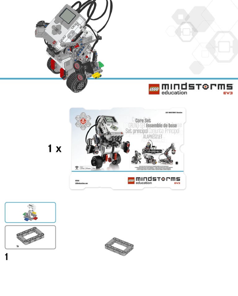 Ev3 Model Core Set Gyro Boy PDF | PDF