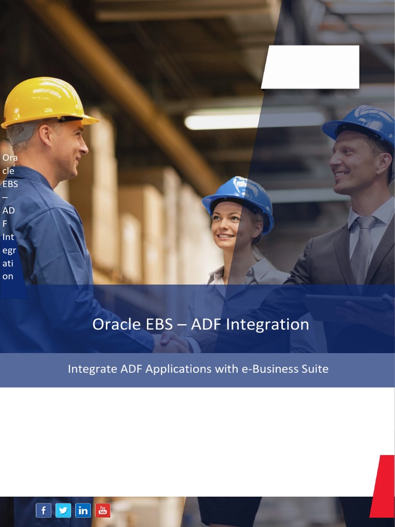 Oracle ADF Integration in EBS | PDF | Application Programming Interface | Web Application