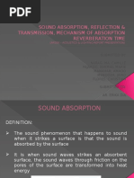 Sabine's Formula (Detailed Computation) | PDF | Acoustics | Classical ...