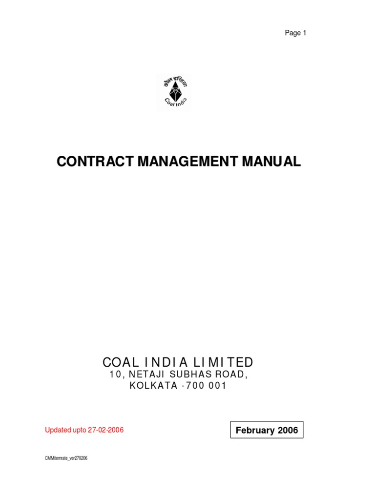Contract Management | PDF