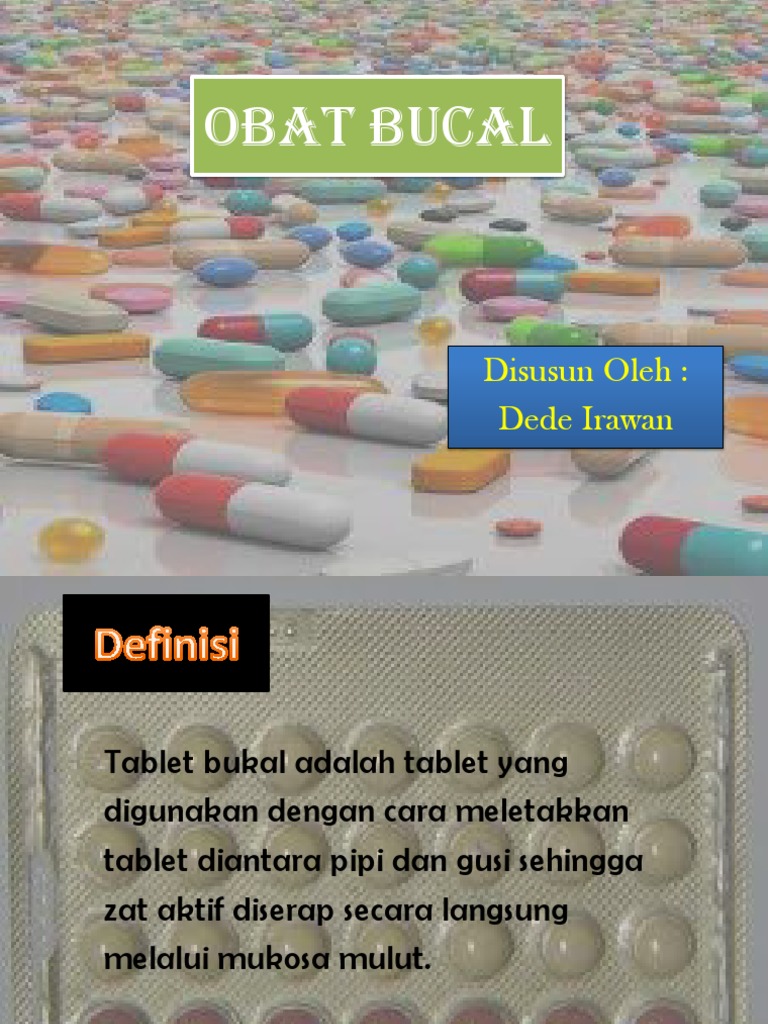 Obat Bucal | PDF | Kesehatan Holistik
