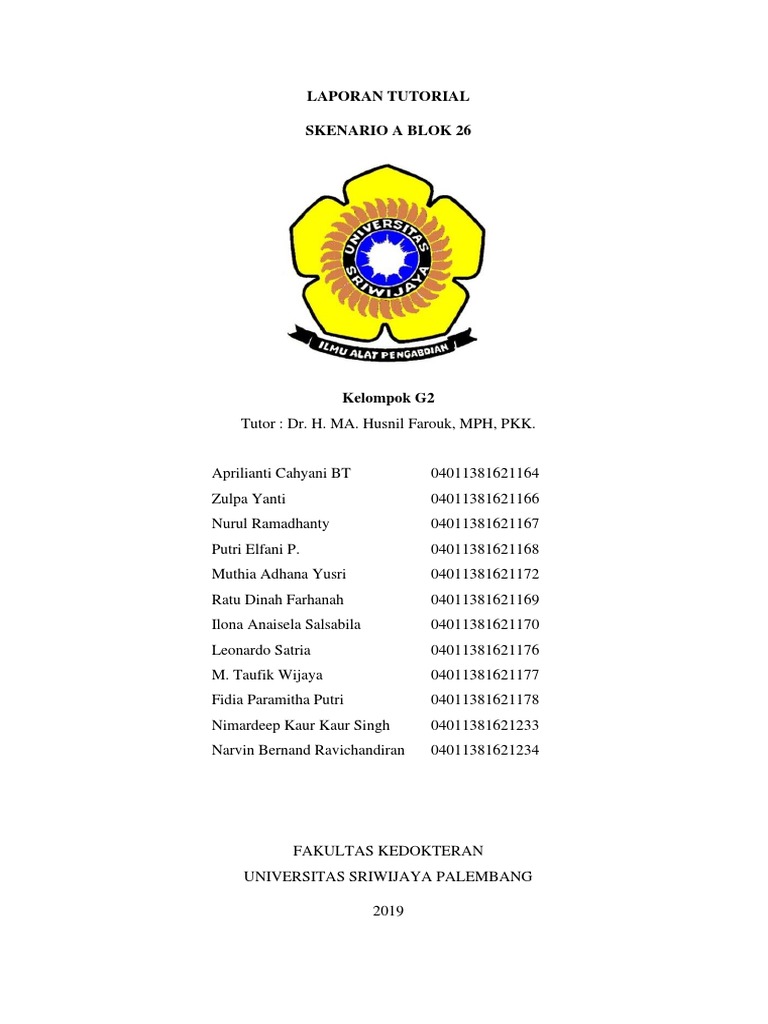 Laporan Tutorial Skenario A Blok 26 Tahun 2019 | PDF