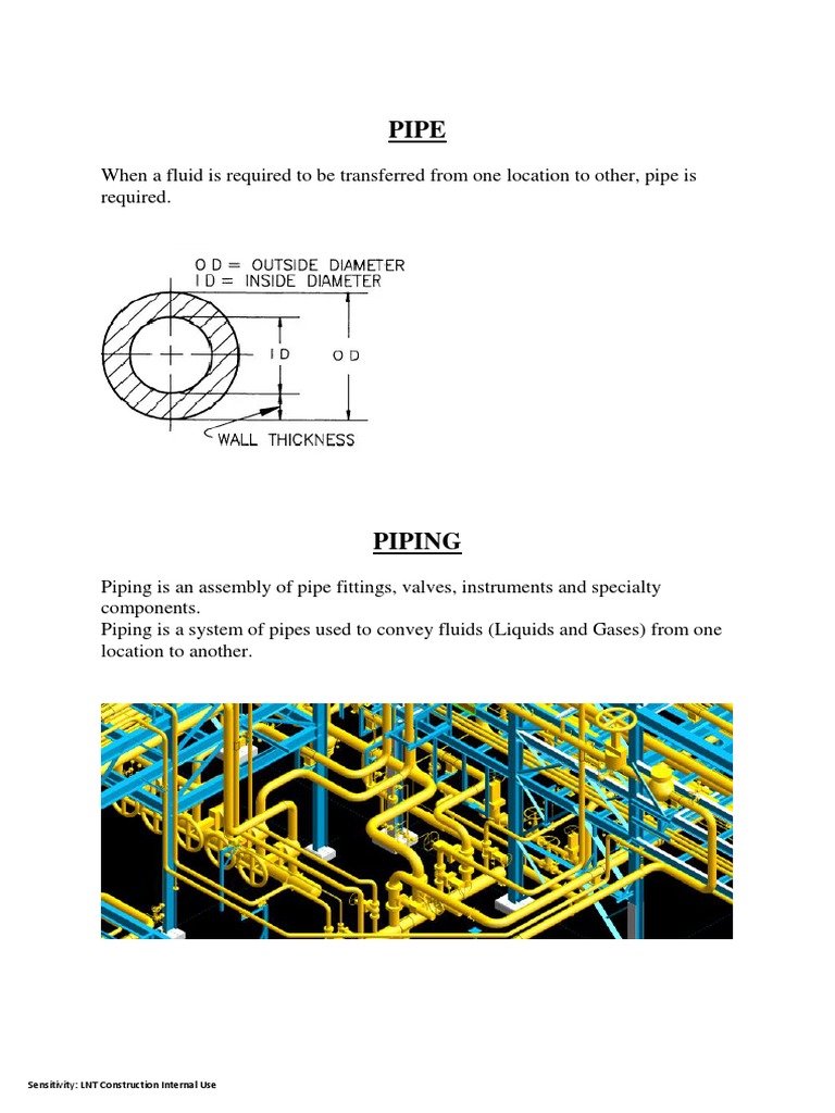Sensitivity: LNT Construction Internal Use | Download Free PDF | Pipe (Fluid Conveyance) | Valve
