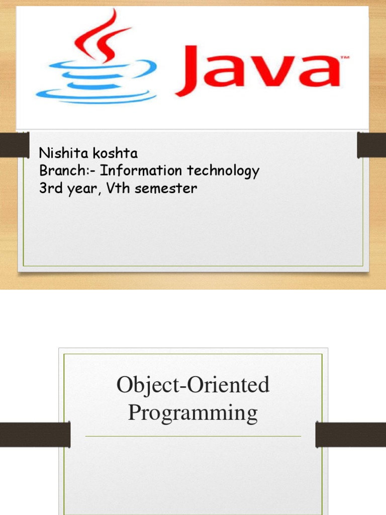 Nishita Koshta Branch:-Information Technology 3rd Year, VTH Semester ...