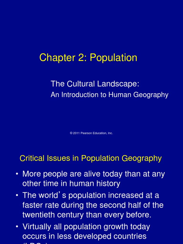 Chapter 2 Notes | PDF | Human Overpopulation | Asia